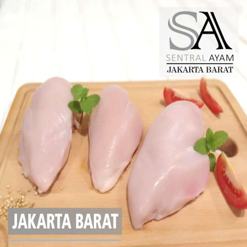 Jual Daging fillet filet dada ayam boneless boneles chicken breast ...