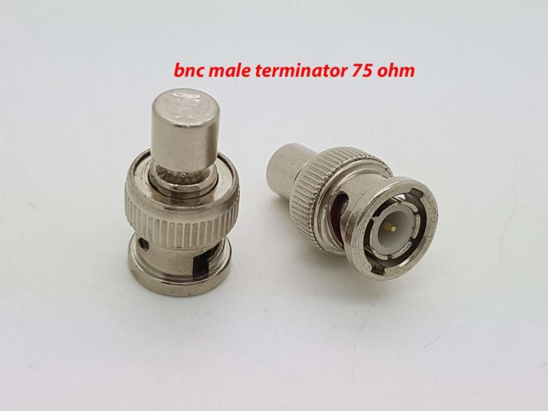 Promo 75 ohm connector bnc male terminator Diskon 20% di Seller Florens ...