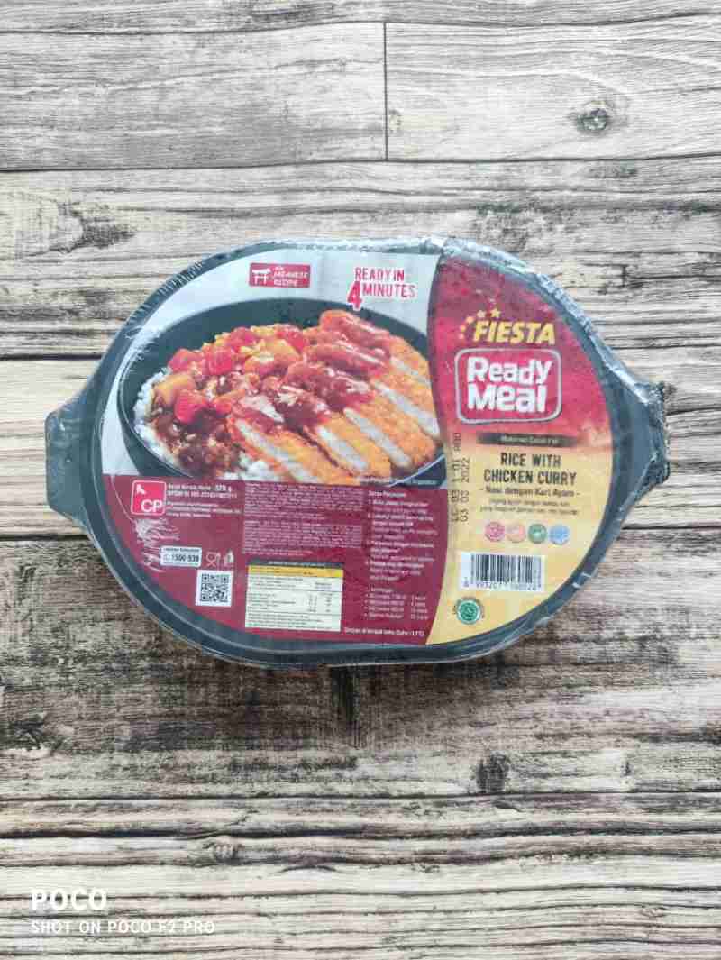 Jual Fiesta Ready Meal Chicken Curry With Rice 320 Gr di Seller Elf ...
