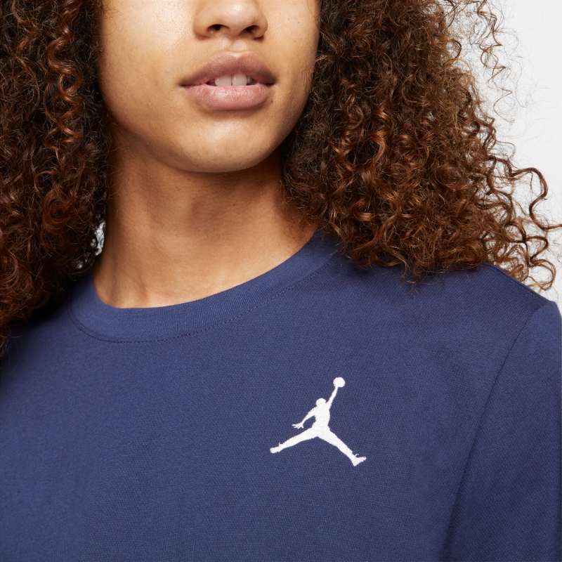 Jual NIKE Men Basketball Jordan Jumpman Embroidered Short Sleeve Crew ...