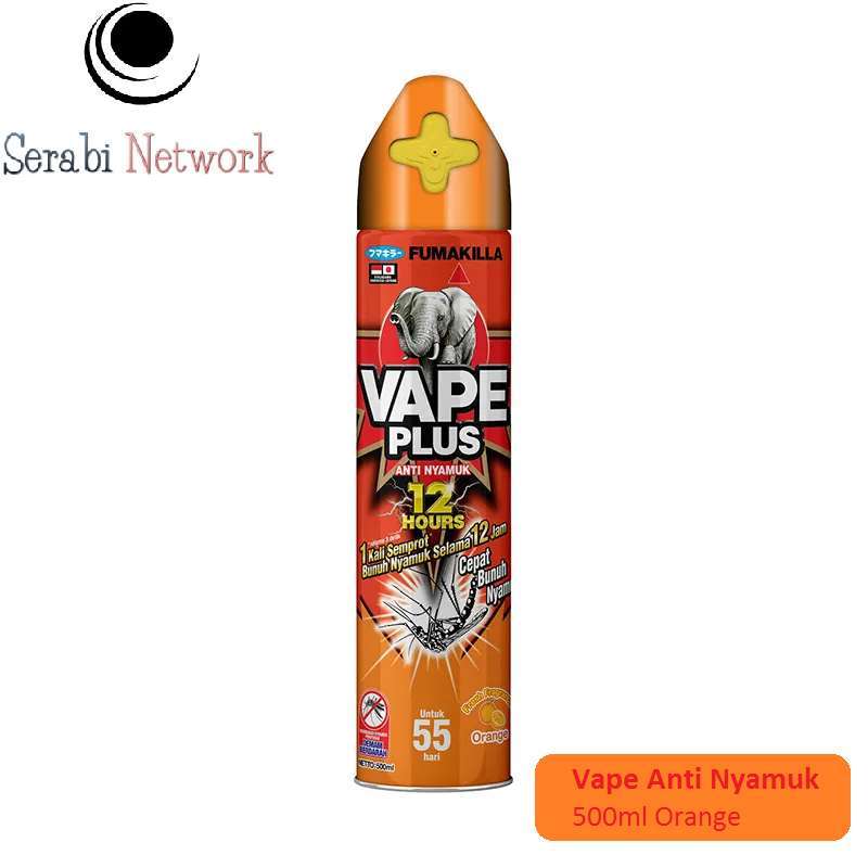 Promo Vape Anti Nyamuk Orange 500ml Diskon 26% di Seller Serabi Network ...