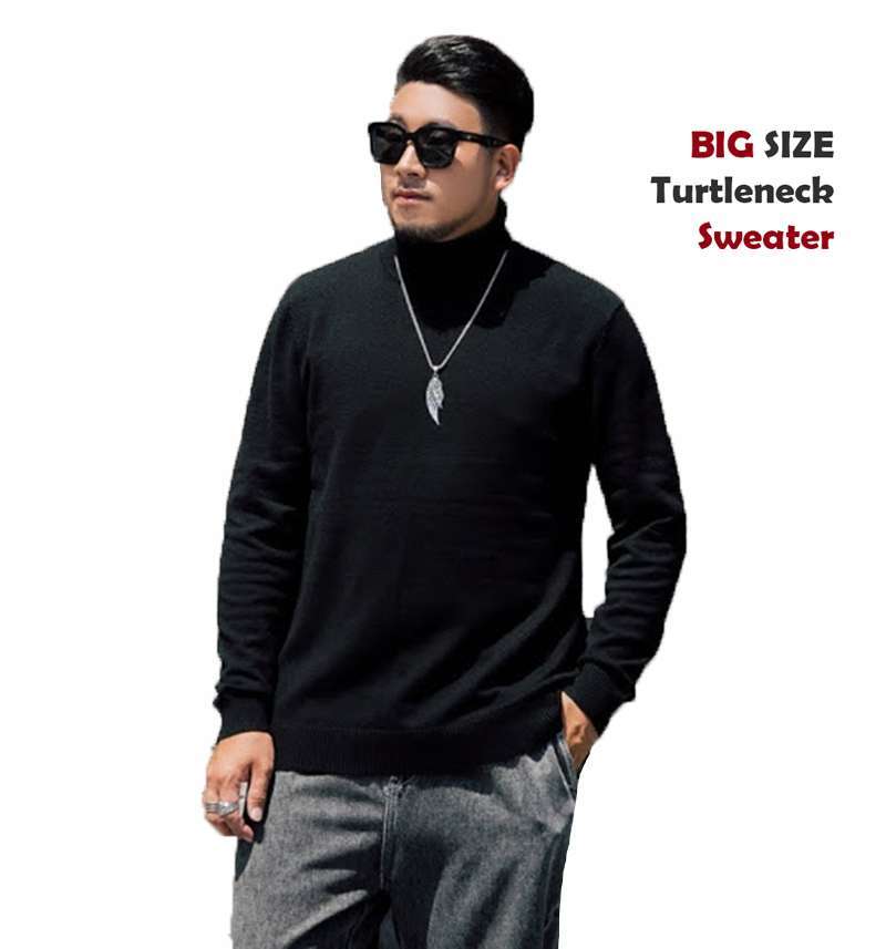 Jual Sweater Turtleneck Pria Jumbo 🏷️ Model Premium Original Terbaru ...