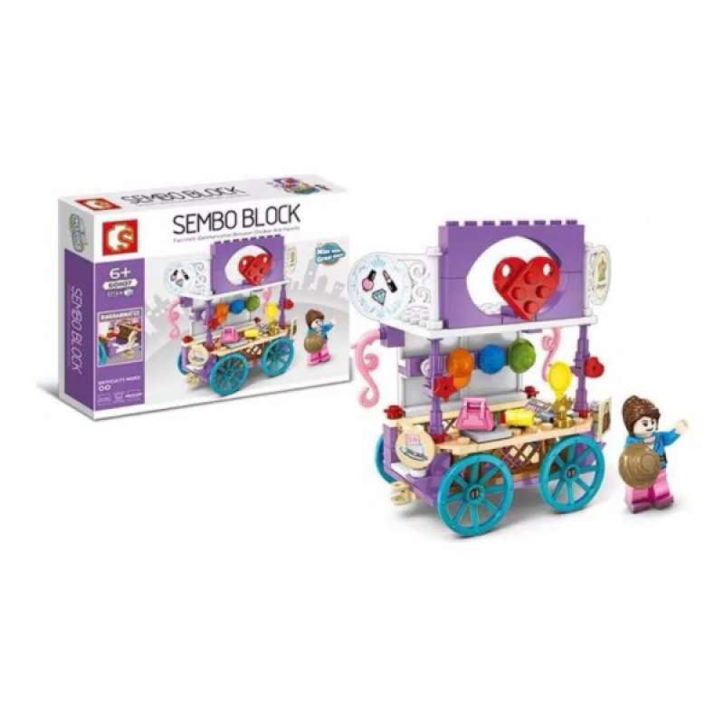 Jual LEGO SEMBO BLOCK TOKO BUNGA - TOKO BUKU - BOBA BESAR - TAS DAN ...
