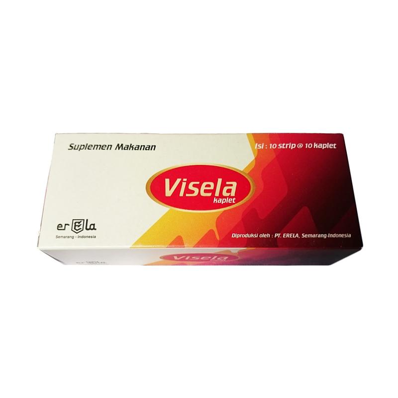 Jual Erela Visela Vitamin Suplemen Asam Folat Ibu Hamil Dan Lansia [1 ...