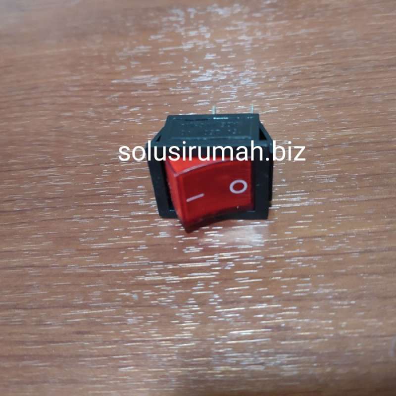 Jual SAKLAR MERAH 25MM X 31MM STOP KONTAK 4 PIN 16A STAVOL arde switch ...