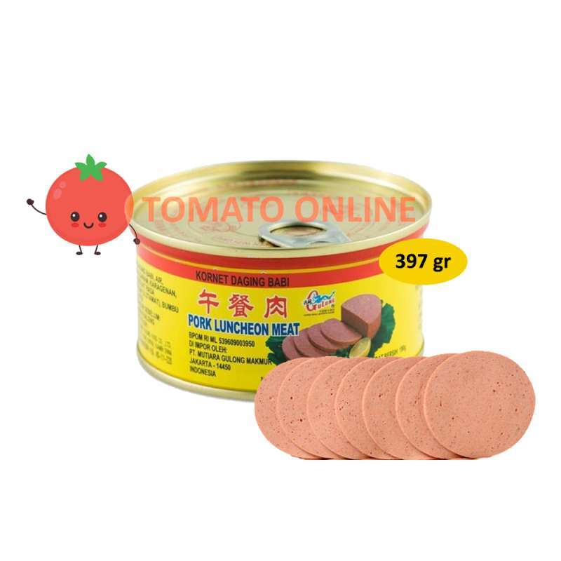 Jual GULONG GU LONG MA LING MALING / Pork Luncheon Meat Daging Babi ...