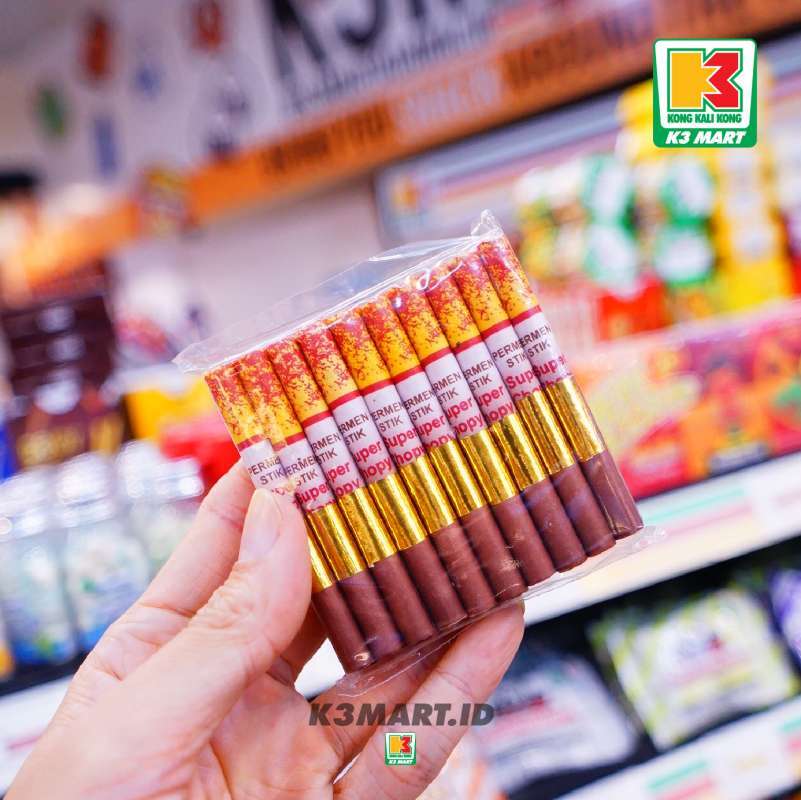 Jual Permen Rokok Jadul Stik Super Chopy 60gr - Coklat Di Seller K3mart ...