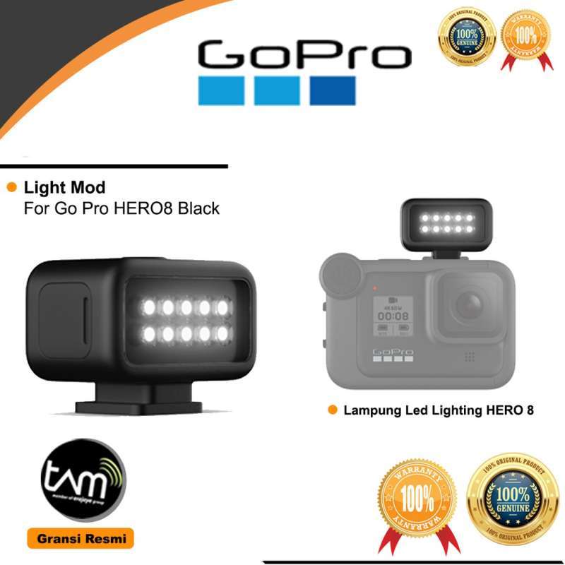 Jual Gopro Light Mod For Go Pro HERO8 Black - Lampung Led Lighting HERO ...