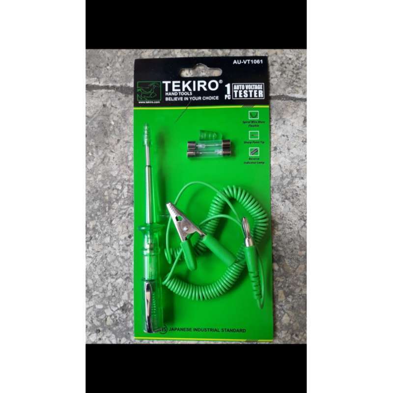Promo Tespen - Tes Pen - Testpen DC atau Auto Voltage Tester TEKIRO AU ...