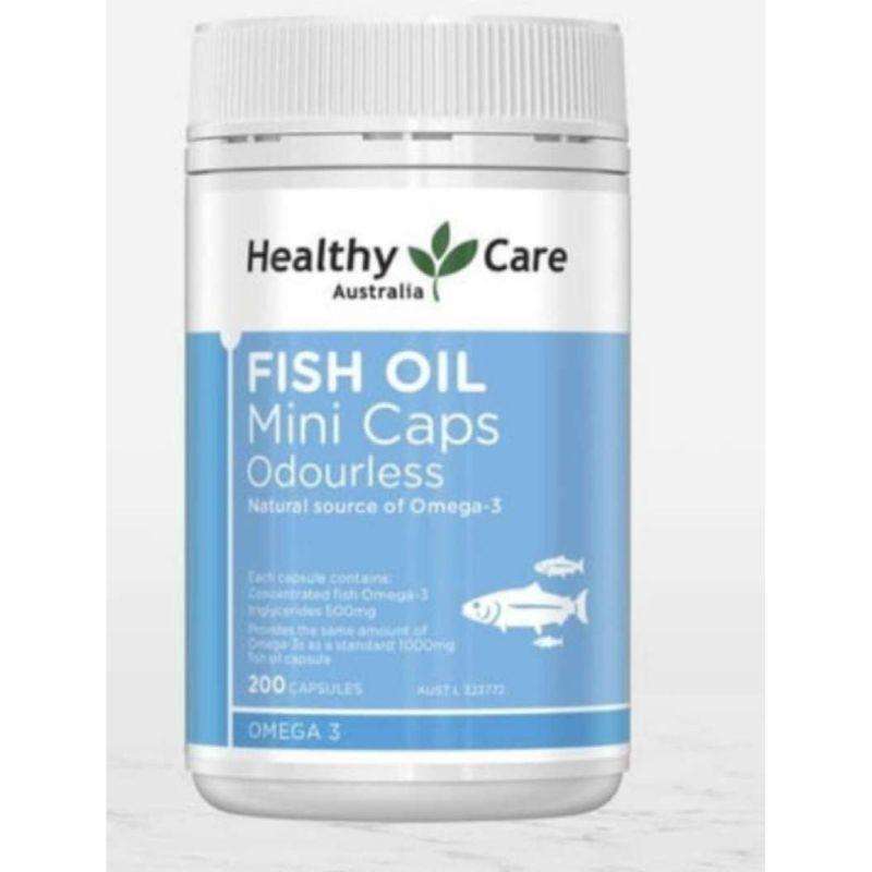 Promo Healthy Care Odourless Fish Oil Mini Caps - 200 Kapsul - Expired ...