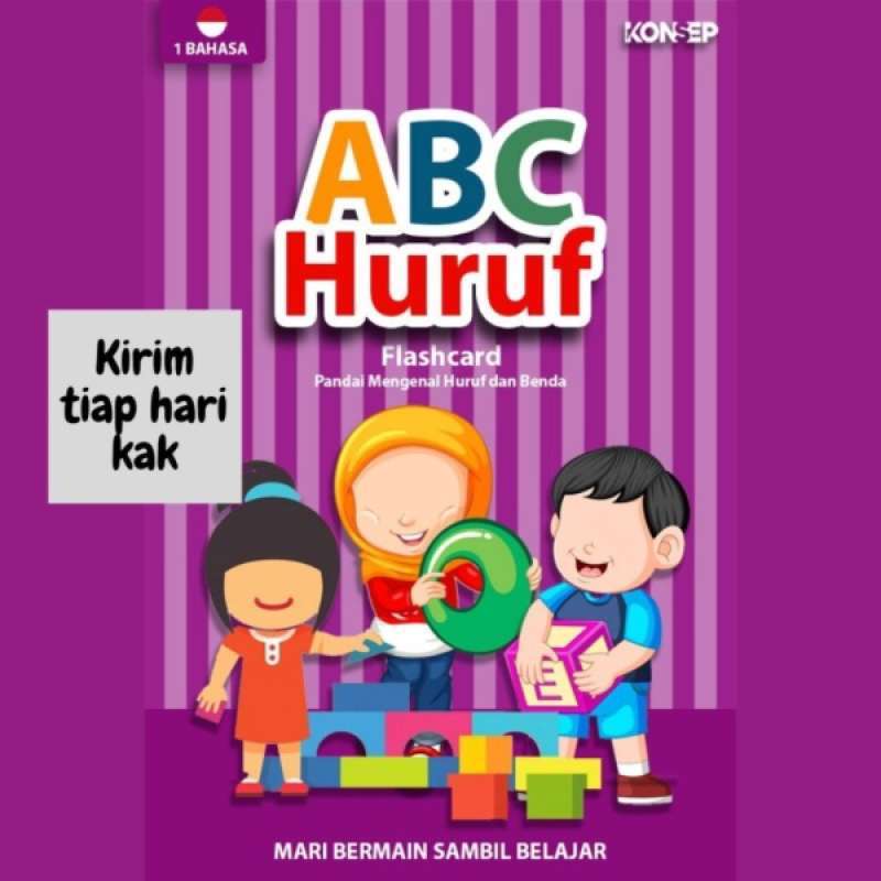Jual Flash Card Abc Huruf Konsep Kartu Pintar Alfabet Mainan Edukasi ...
