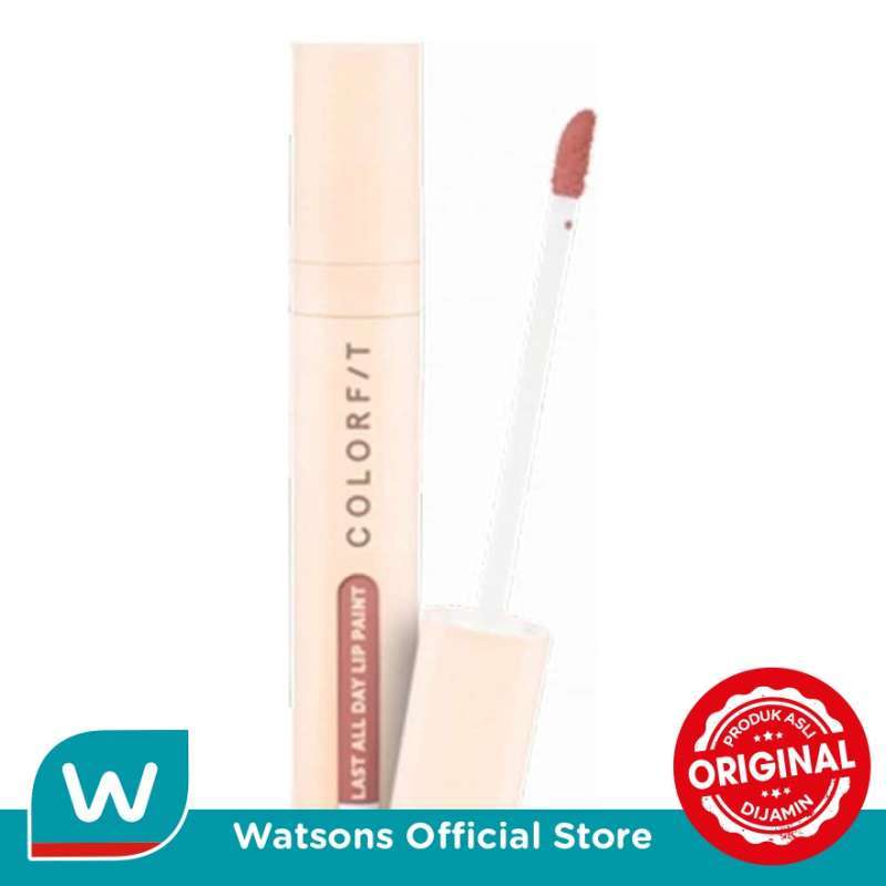 Promo WARDAH Colorfit Last All Day Lip Paint 07 Brick On Diskon 7% di ...