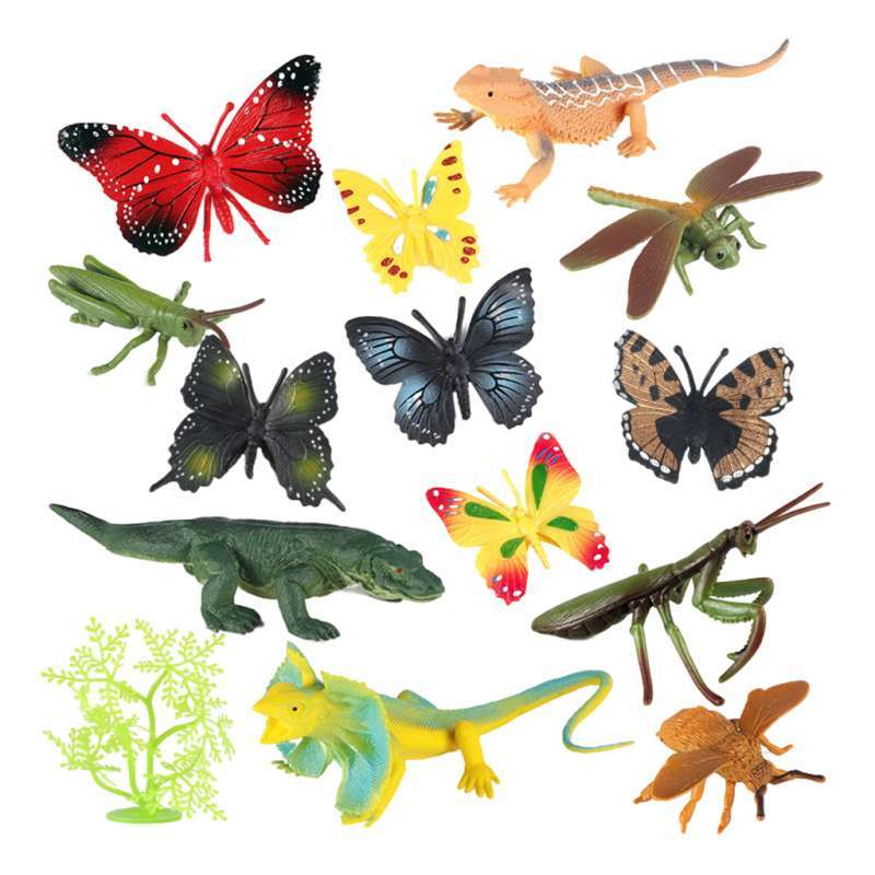 Promo Plastic Realistic Bugs Lifelike Insects Figures Model Animal for ...