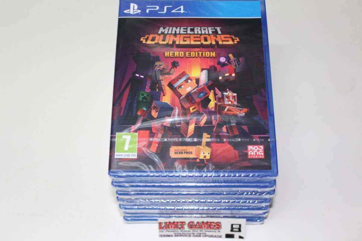 Jual Minecraft Dungeons Hero Edition Games PS4 di Seller Limit games ...