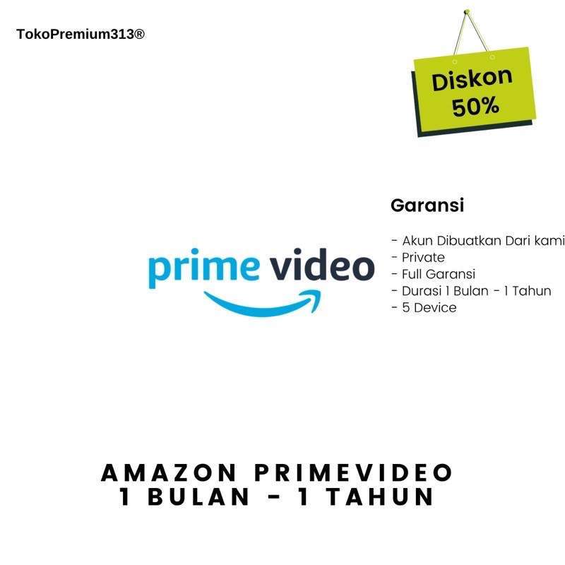 Jual Amazon Prime Video 1 Bulan Dan 1 Tahun Full Garansi - 1 Bulan Di ...