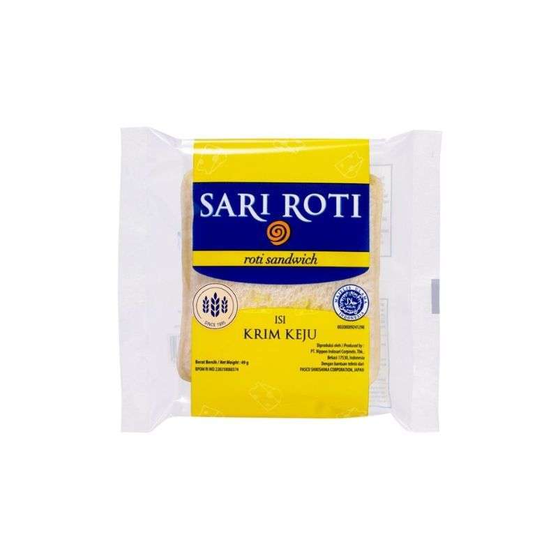 Jual Sari Roti Sandwich Krim Keju di Seller Viva Apotek Authorized ...