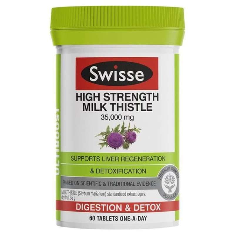 Jual Swisse High Strength Milk Thistle 60 Tablets di Seller Ozwarehouse ...