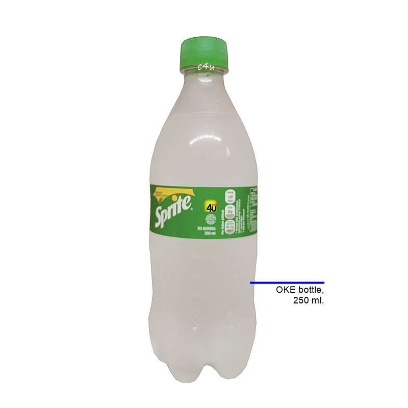 Jual Sprite OKE - Carbonated Fruit Drink - BOTOL 250ml RTD di Seller ...