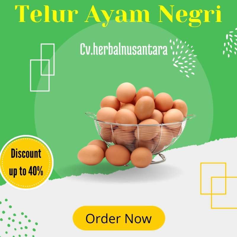 Jual Telur Ayam Negri 1 pack ( 15 butir )/ Premium Quality ...