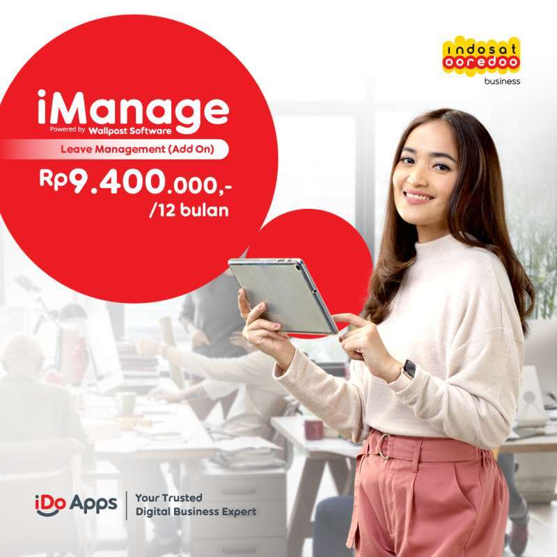Jual Indosat Ooredoo Business- iManage Leave Management (Add on) - 12 Bulan di Seller IM3 ...
