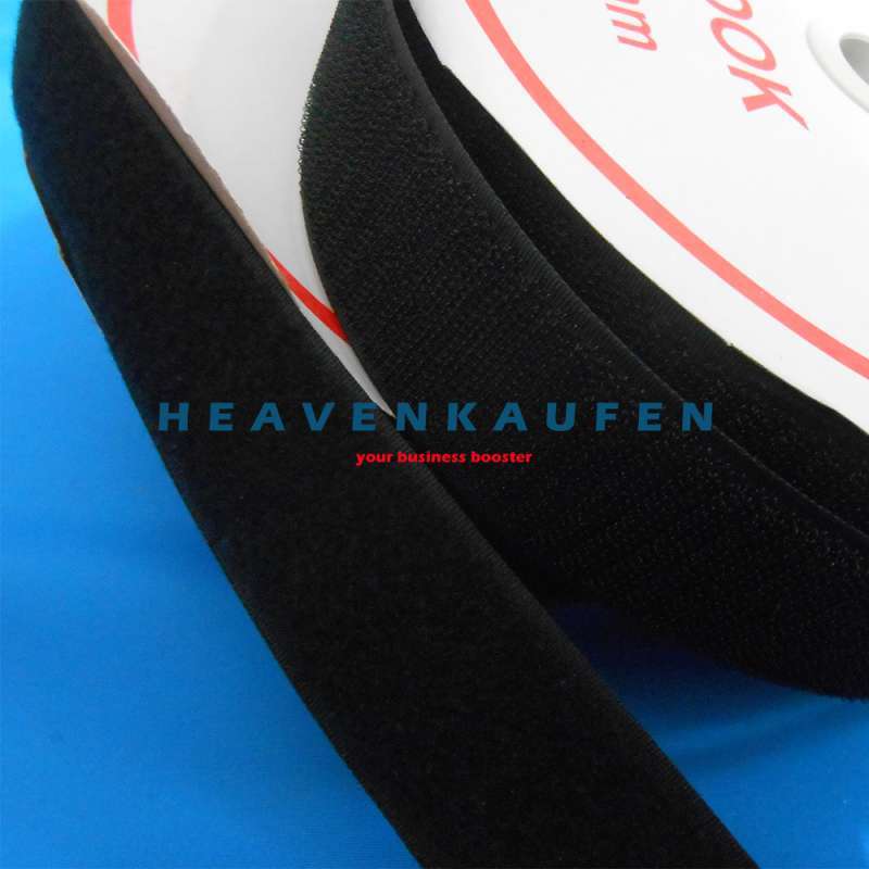 Jual Velcro Kretekan Prepetan Velcrow Lebar 3,8 cm Warna Hitam Harga ...