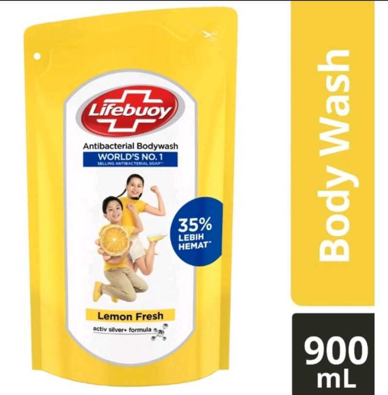 Jual Lifebuoy Sabun Cair 900 ml Kuning / Sabun Cair Kuning Lifeboy 900 ...