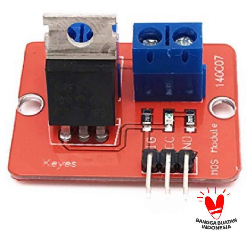 Jual Modul Tombol MOSFET IRF520 untuk MCU Arm Raspberry Pi Ruby di ...