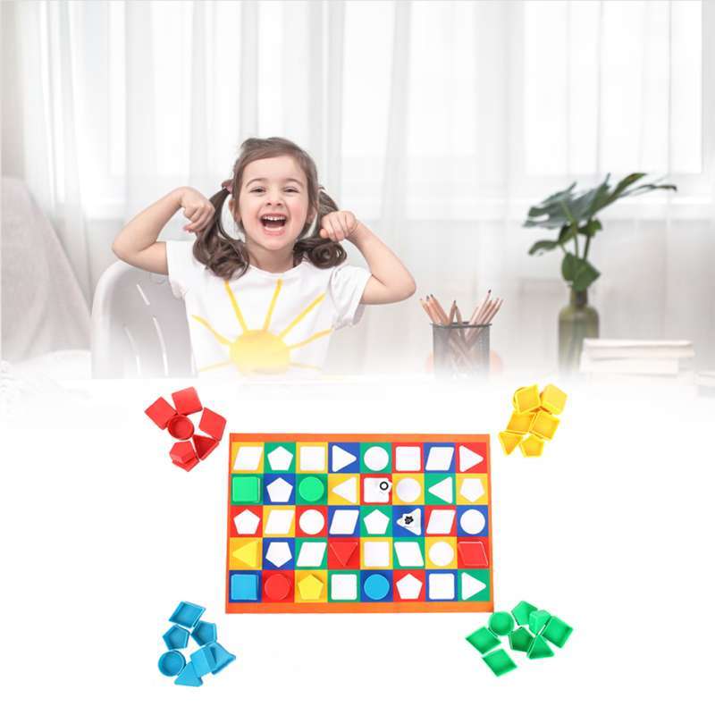 Promo Paper Board Matching Game Activity Puzzle Logical Thinking Motor ...