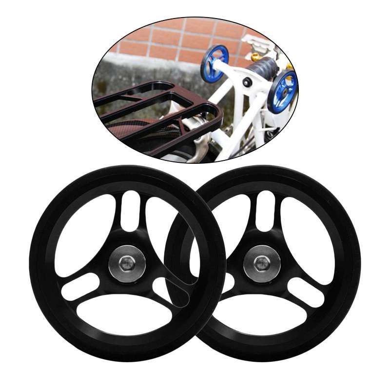 Promo Folding Bike Easy Wheel EZ Wheels for Brompton Traveling Rack ...