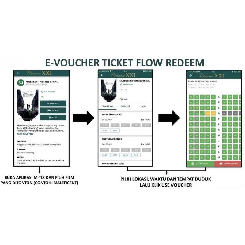 Promo [paysgift] Voucher Digital Mtix Nonton Cinema 21 (xxi) Rp 100.000 ...