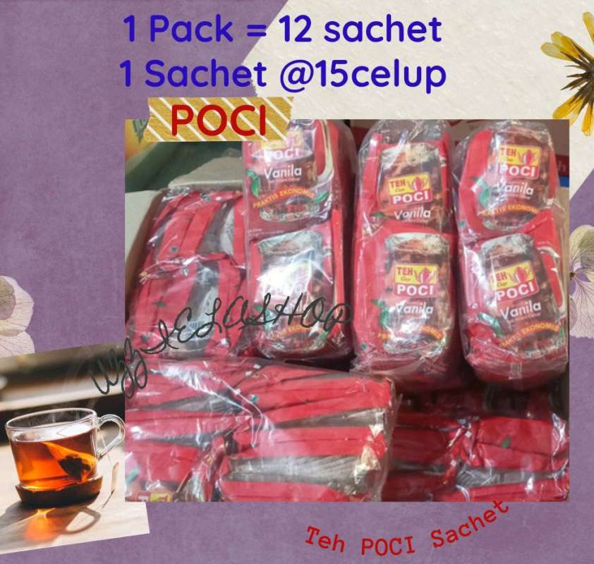 Jual Teh Poci Saset isi 12 bungkus di Seller Usahanaomi - Kukusan, Kota ...