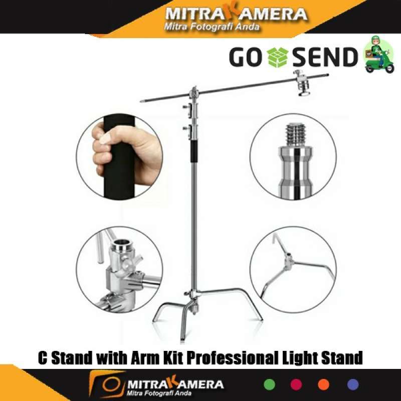 Jual C Stand with Arm Kit Professional Light Stand di Seller ...