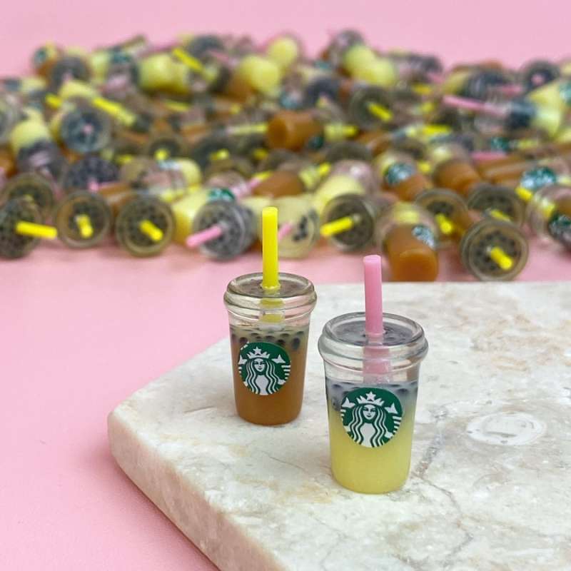Jual MINIATURE STARBUCKS CUP DRINK - minuman mini palsu resin hiasan ...