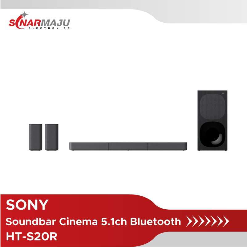 Jual Soundbar Home Cinema Sony 5.1ch Bluetooth HT-S20R / HTS20R di ...