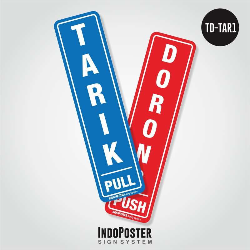 Jual Sticker Pintu Tarik Dorong 🏷️ Original Terbaru, Terlengkap ...