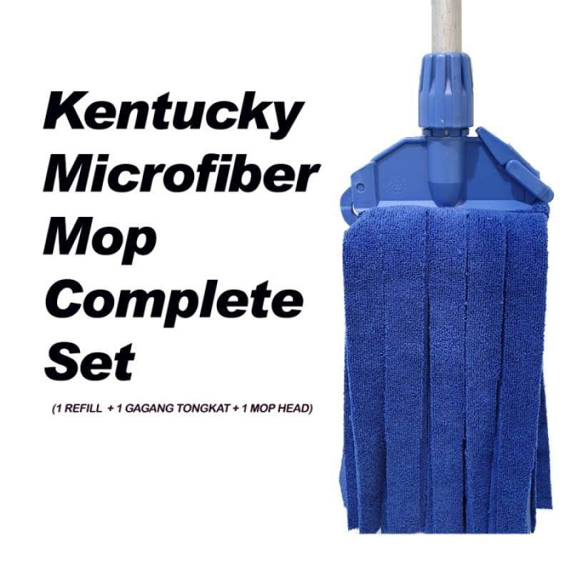 Jual MICROCLEAN Kain Mop Pel Heavy Duty Wet Mop Microfiber Kentucky ...