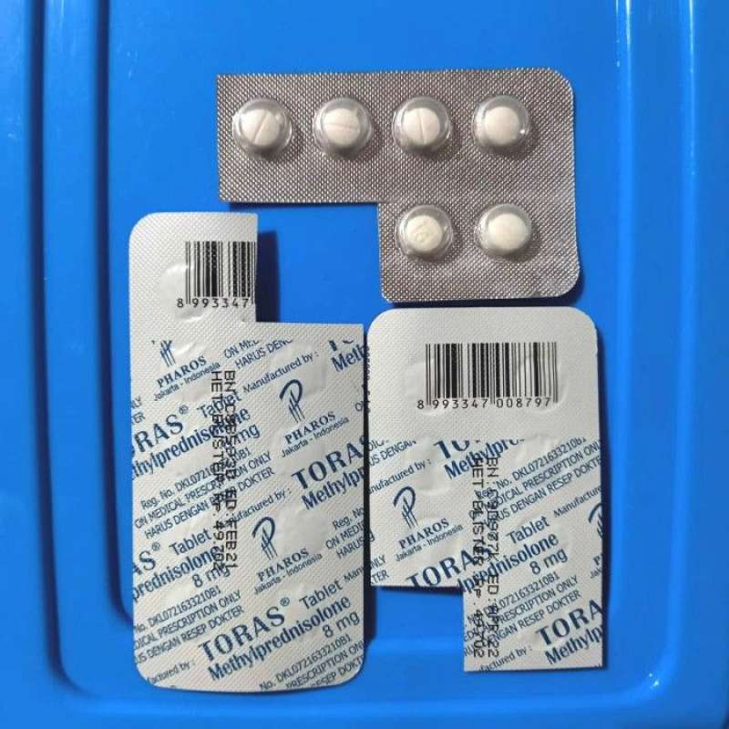 Jual Original Toras 8mg per tablet di Seller Apt Setia Budi - Pal ...