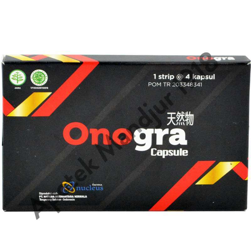 Jual Onogra Capsule - Suplemen Ekstrak Pasak Bumi Khusus Stamina Pria ...