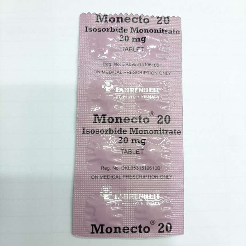 Jual Original Monecto 20 mg per tablet di Seller Zona Sehatku - Kota ...