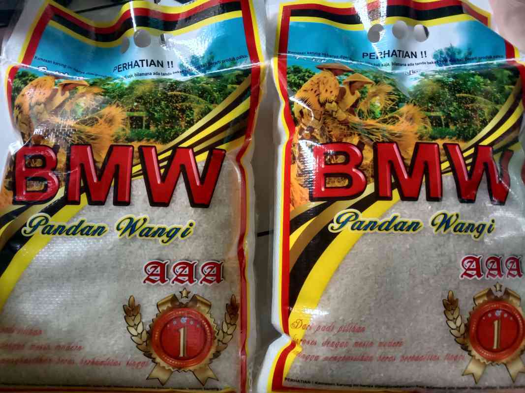 Jual Beras Bmw Super Pandan Wangi Aaa Asli Putih Mutu Terjamin 5 Kg ...