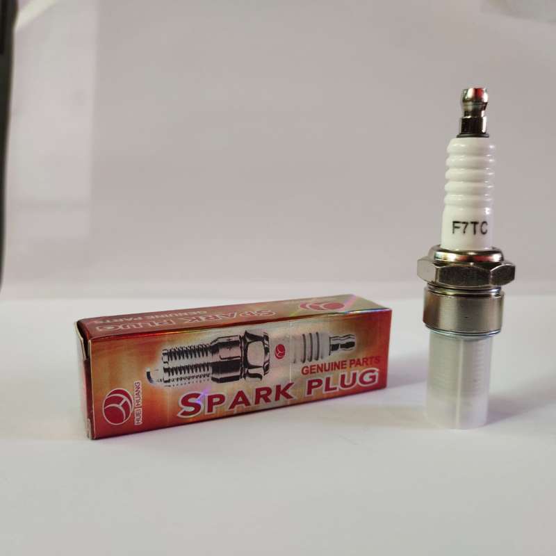Jual Spark Plug F7tc Busi Kaki Panjang Untuk Mesin Engine & Genset Di ...