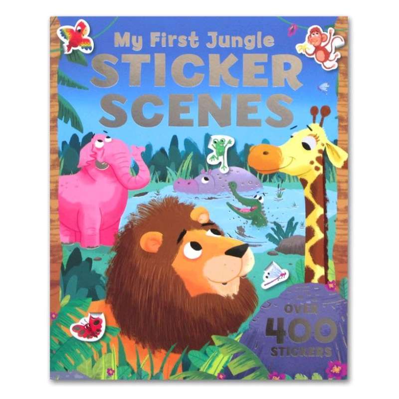 Jual My First Jungle Sticker Scenes Book With Over 400 Stickers Di ...