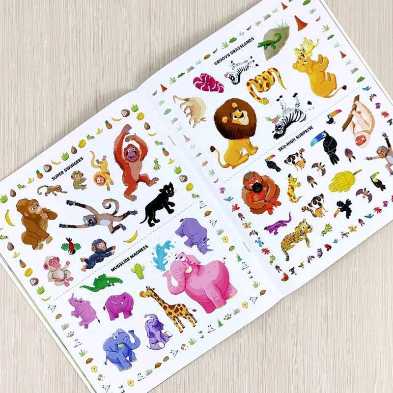 Jual My First Jungle Sticker Scenes Book With Over 400 Stickers Di ...