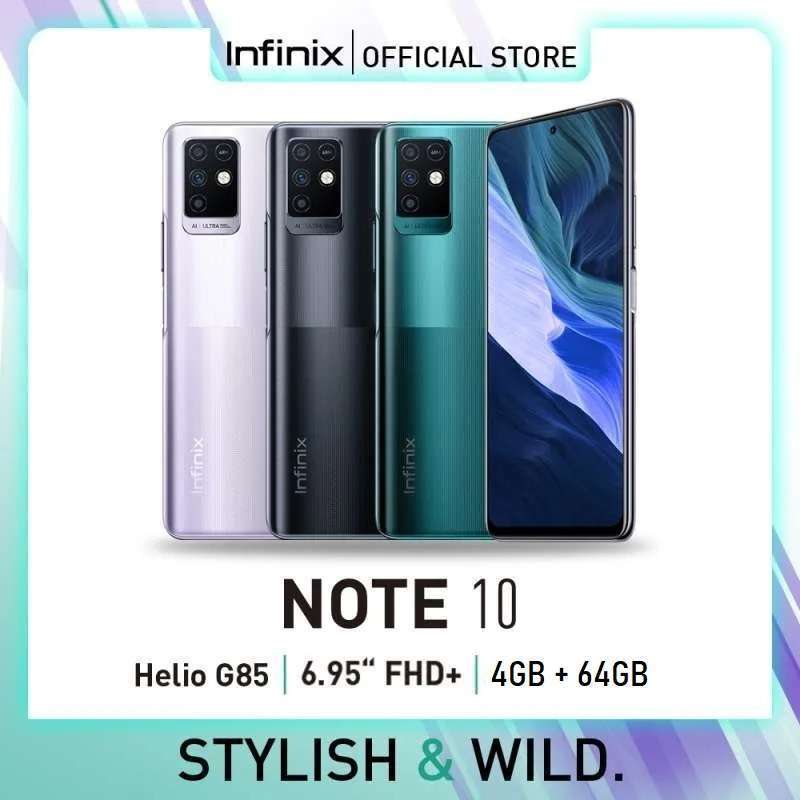 Jual Infinix Note 10 Smartphone [4/64GB/D] di Seller T-FONE Official ...