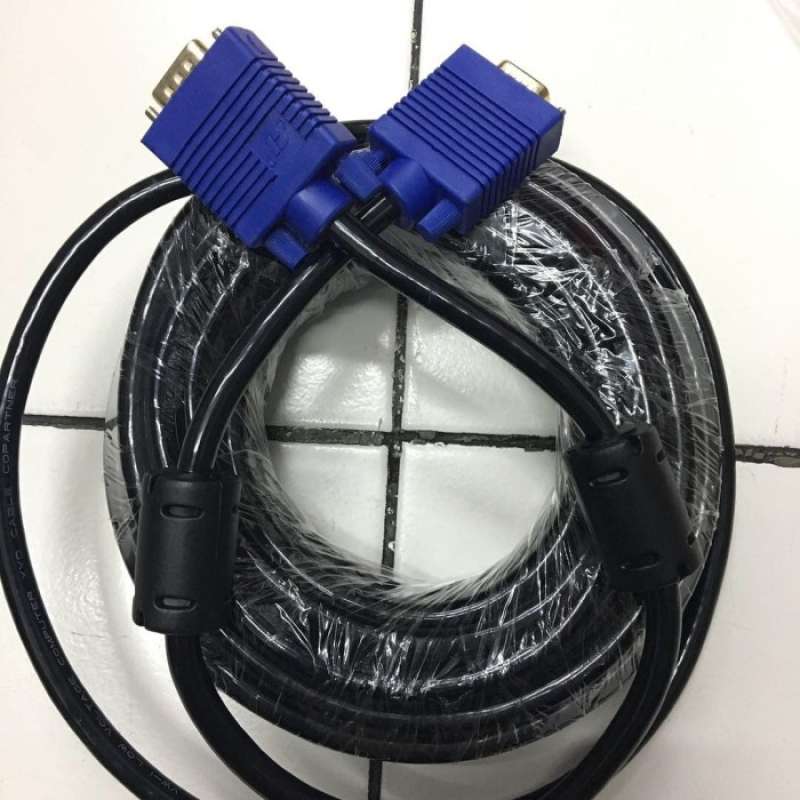 Jual Kabel Vga 10 Meter Gold Plated Super-kabel Vga 10 Meter Super Di Seller Meena Store ...