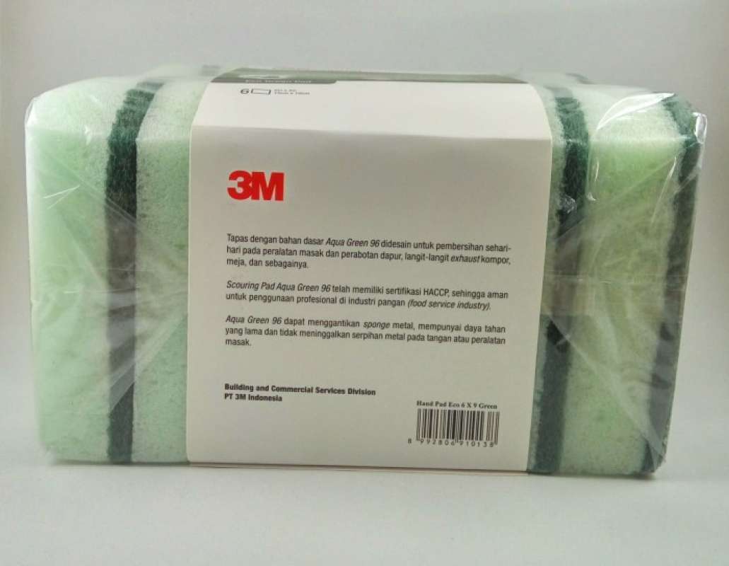 Jual 3M Eco Green Pad - Sabut Spons Medium Duty Pad di Seller Kumikaze ...