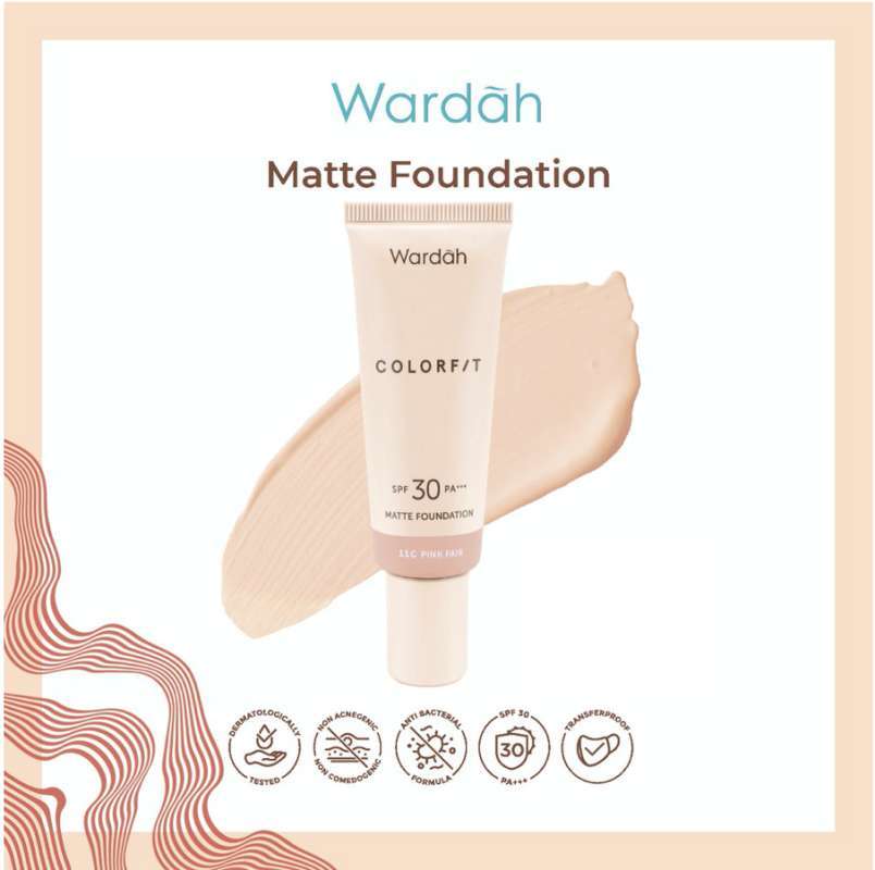 Promo Wardah Colorfit Matte Foundation - Foundation SPF 30 dengan Oil ...