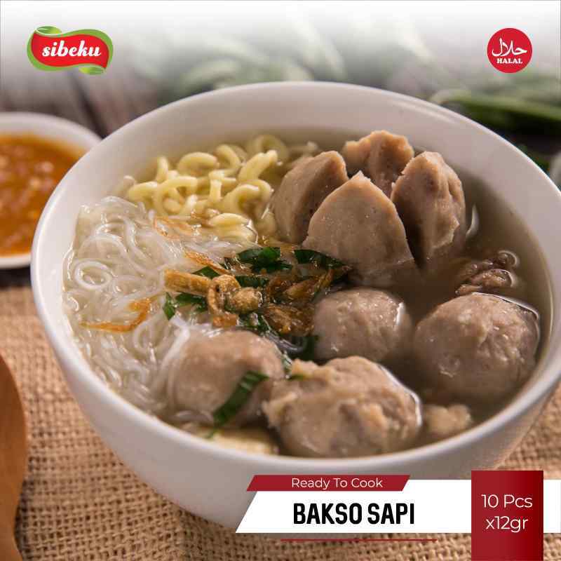 Promo Bakso Sapi Premium Lengkap Bumbu Kaldu Sapi isi 10pcs Halal ...
