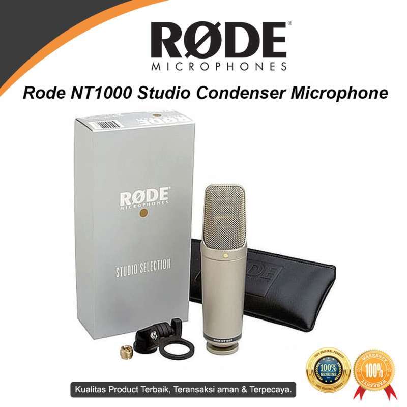 Jual Rode NT1000 / NT 1000 Studio Condenser Microphone Original Mic NT ...