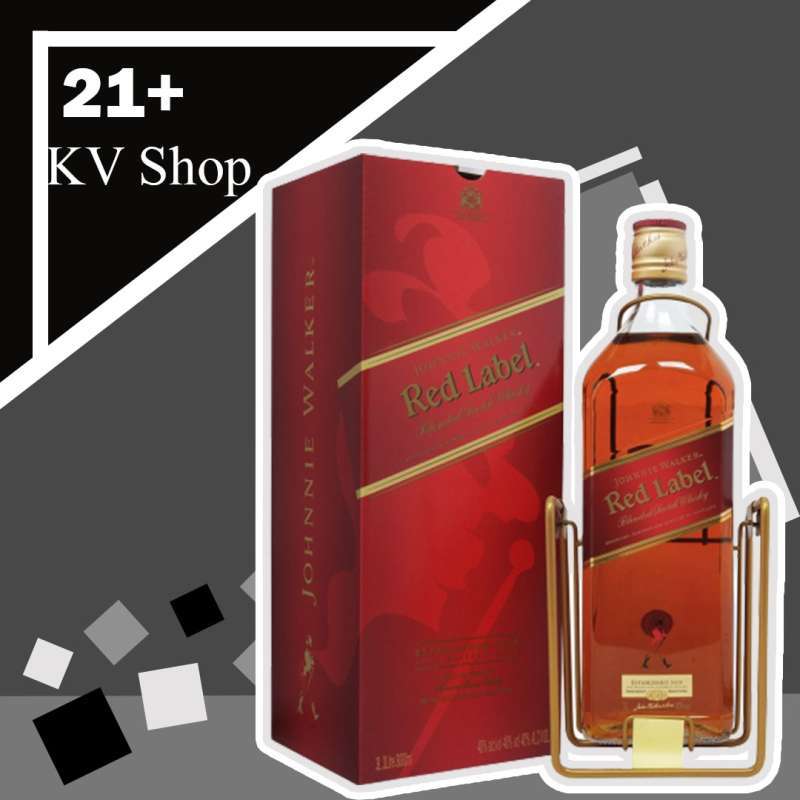 Jual Johnnie Walker Red Label Whisky Original 3 Liter by KVSHOP di ...